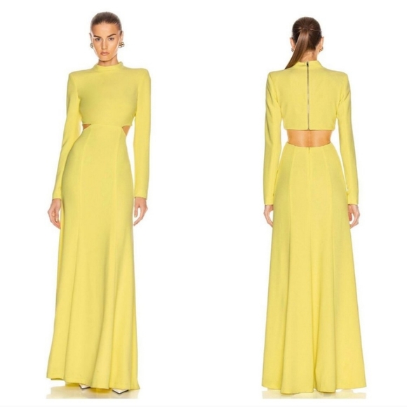 A.L.C. | Dresses | Alc Gabriela Cutout Long Sleeve Maxi Dress | Poshmark